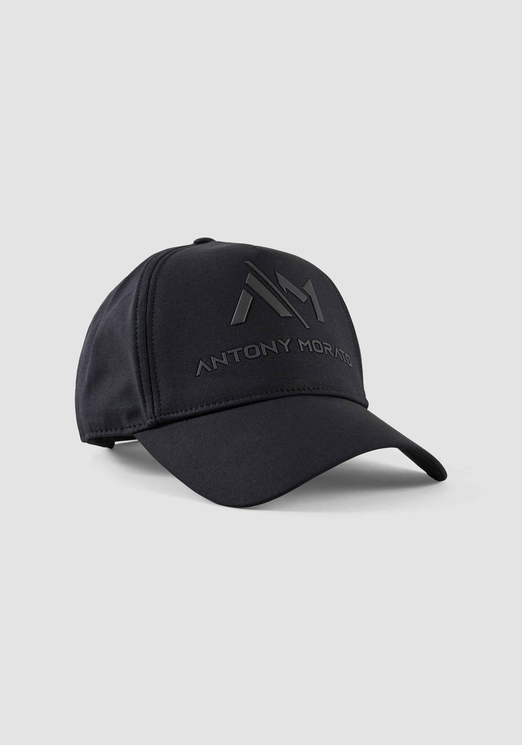 SOFT STRETCH COTTON BASEBALL CAP WITH EMBOSSED LOGO | Antony Morato