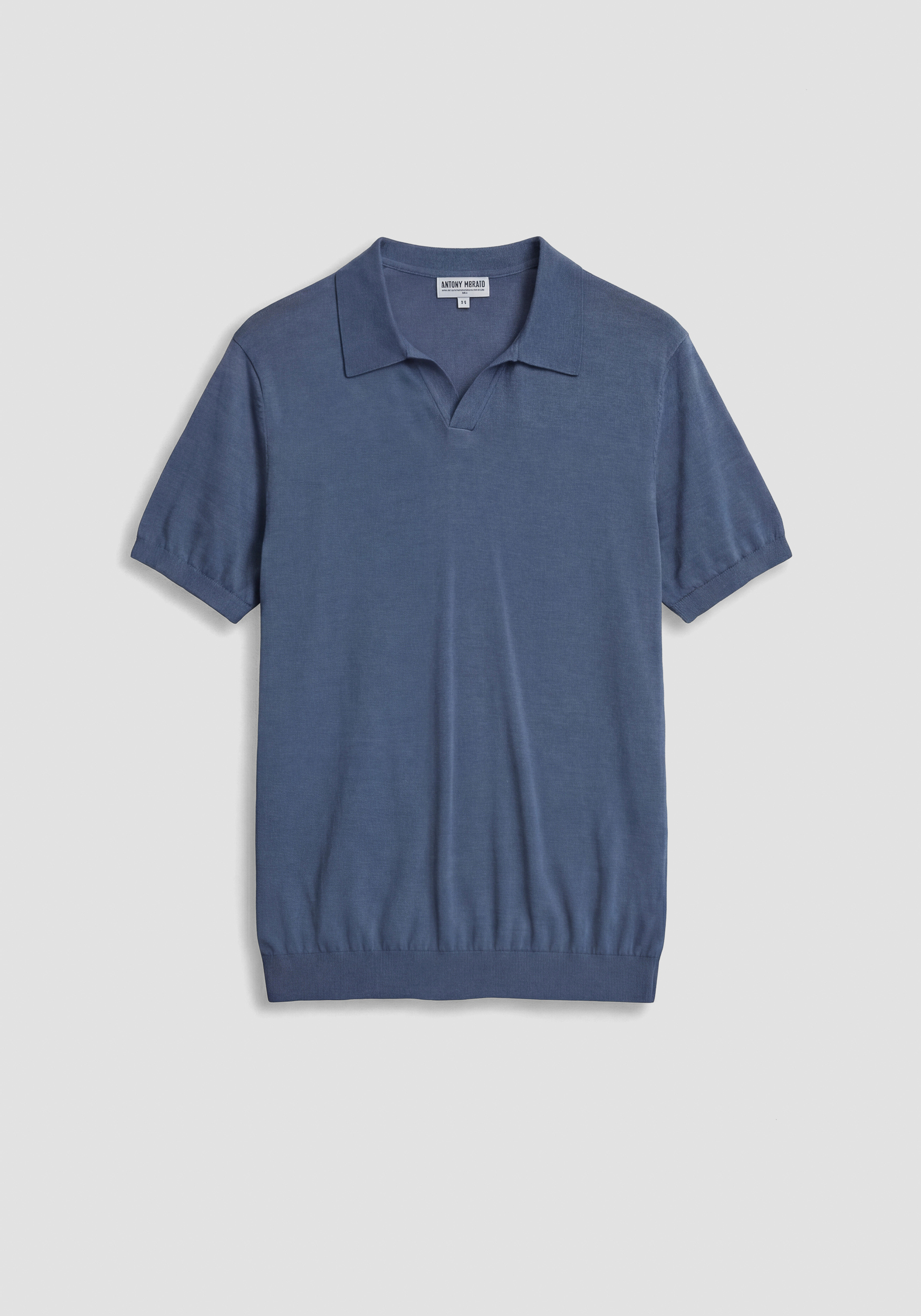 SLIM FIT POLO SHIRT IN SOFT SILK AND TENCELL BLEND YARN | Antony Morato