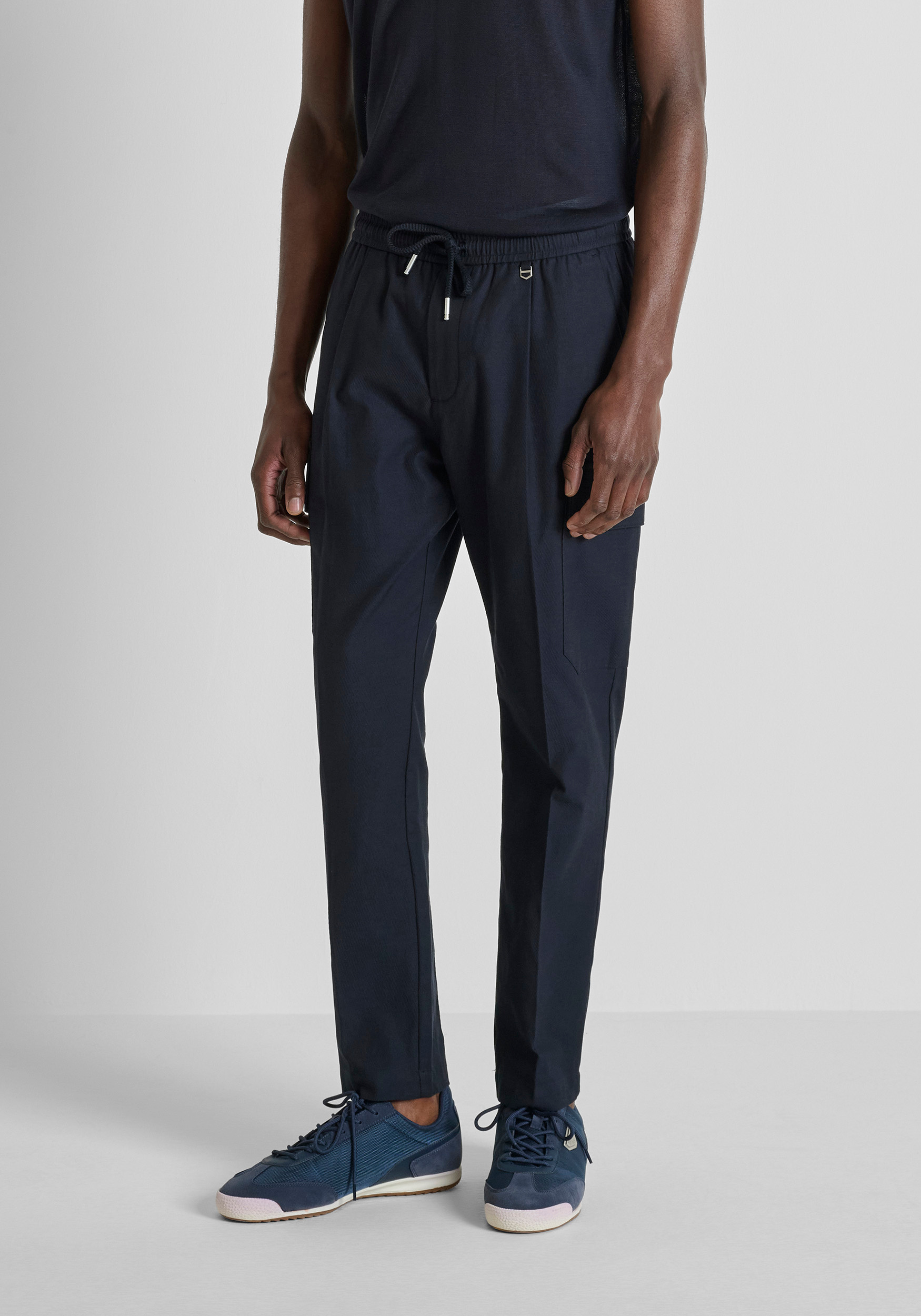 PANTALONES REGULAR FIT «NEIL» ESTILO CARGO DE MEZCLA DE ALGODÓN Y ...