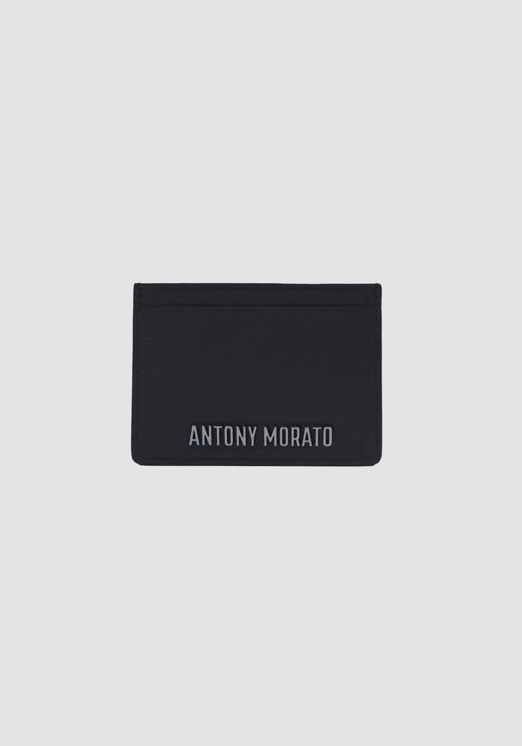 CARDHOLDER WITH METALLIC LOGO | Antony Morato